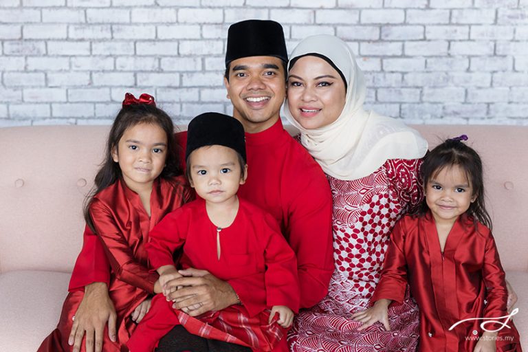 Raya Family Portraits: Alif Satar & Shadila Halid – Malaysia Lifestyle ...