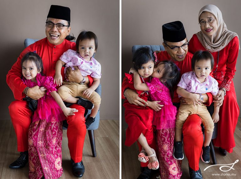 Raya Family Portraits: Alif Satar & Shadila Halid – Malaysia Lifestyle ...